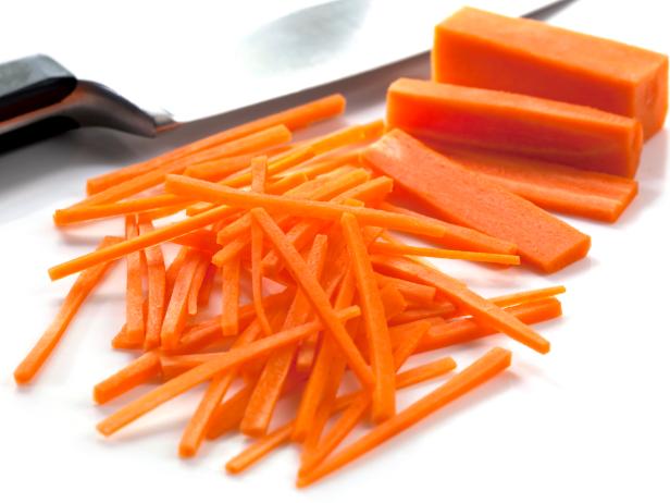 How to Julienne Carrots | Cooking School | Food Network